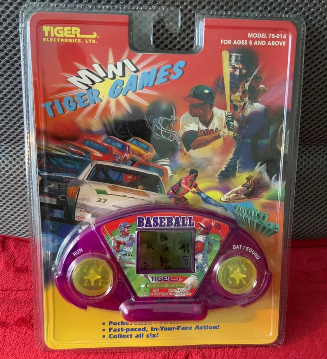 A Rare HTF Vintage New Mini Tiger 1998 Baseball Game - Etsy