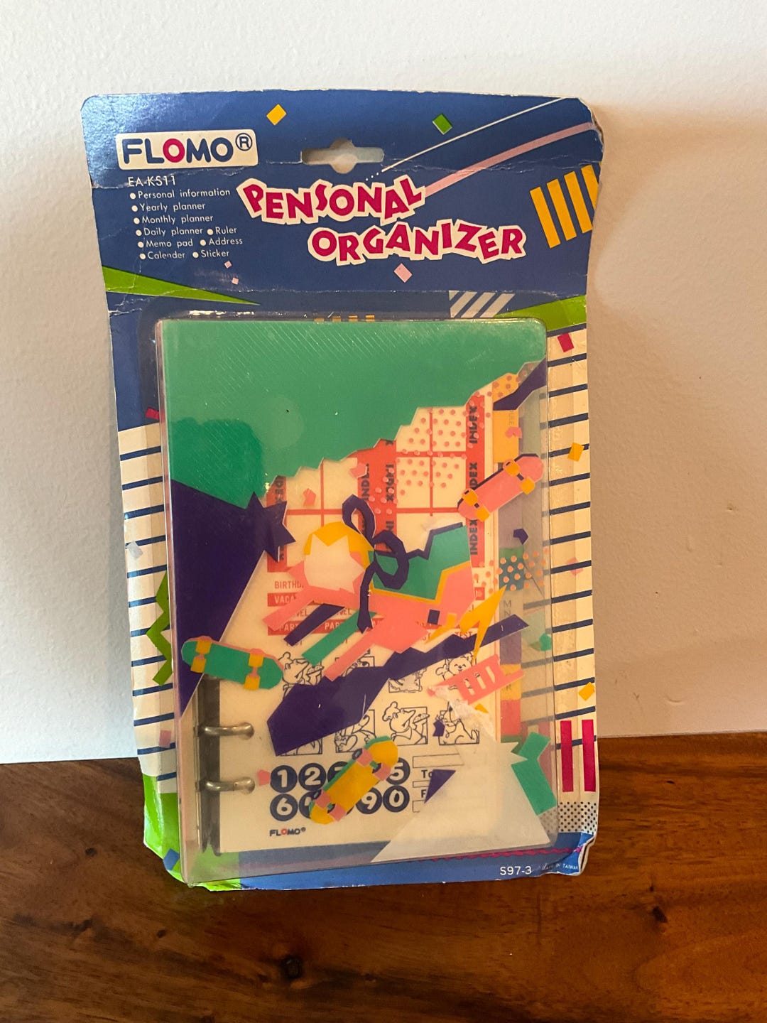 A Very Rare FLOMO New 90’s Vintage Personal Organizer so Cool and Super ...