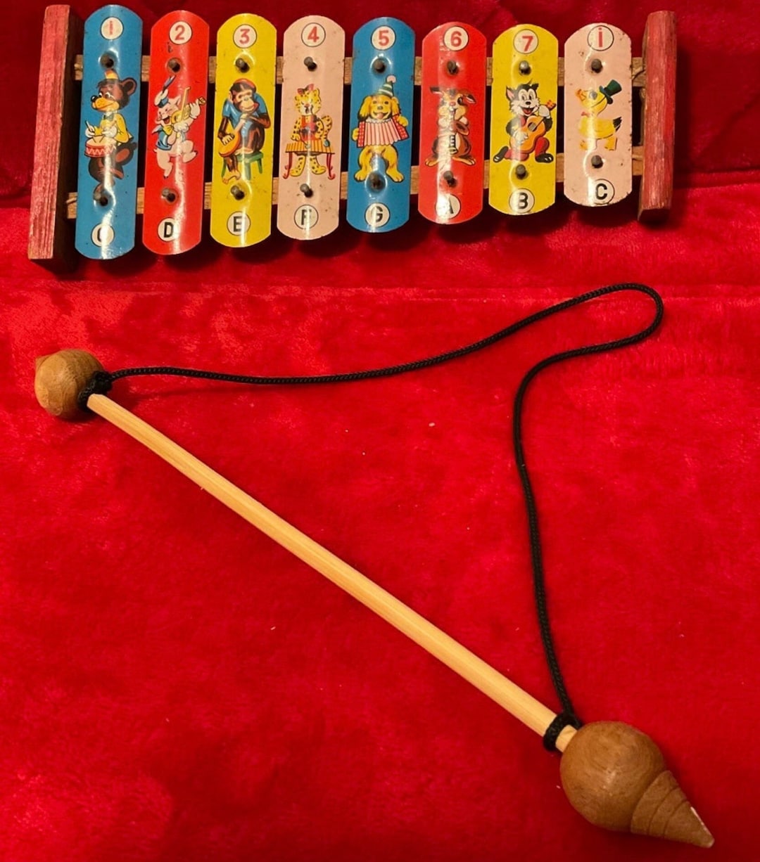 A Very Cool Vintage 1950’s Litho-tin Xylophone Japan Toy - Etsy