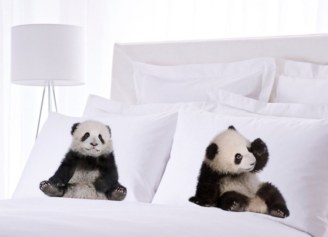 SET of TWO (2) Printed Pillow Cases Standard/queen Size - Eco Friendly ...