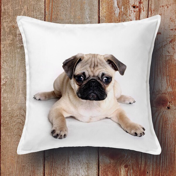 Pug Pillow - Etsy