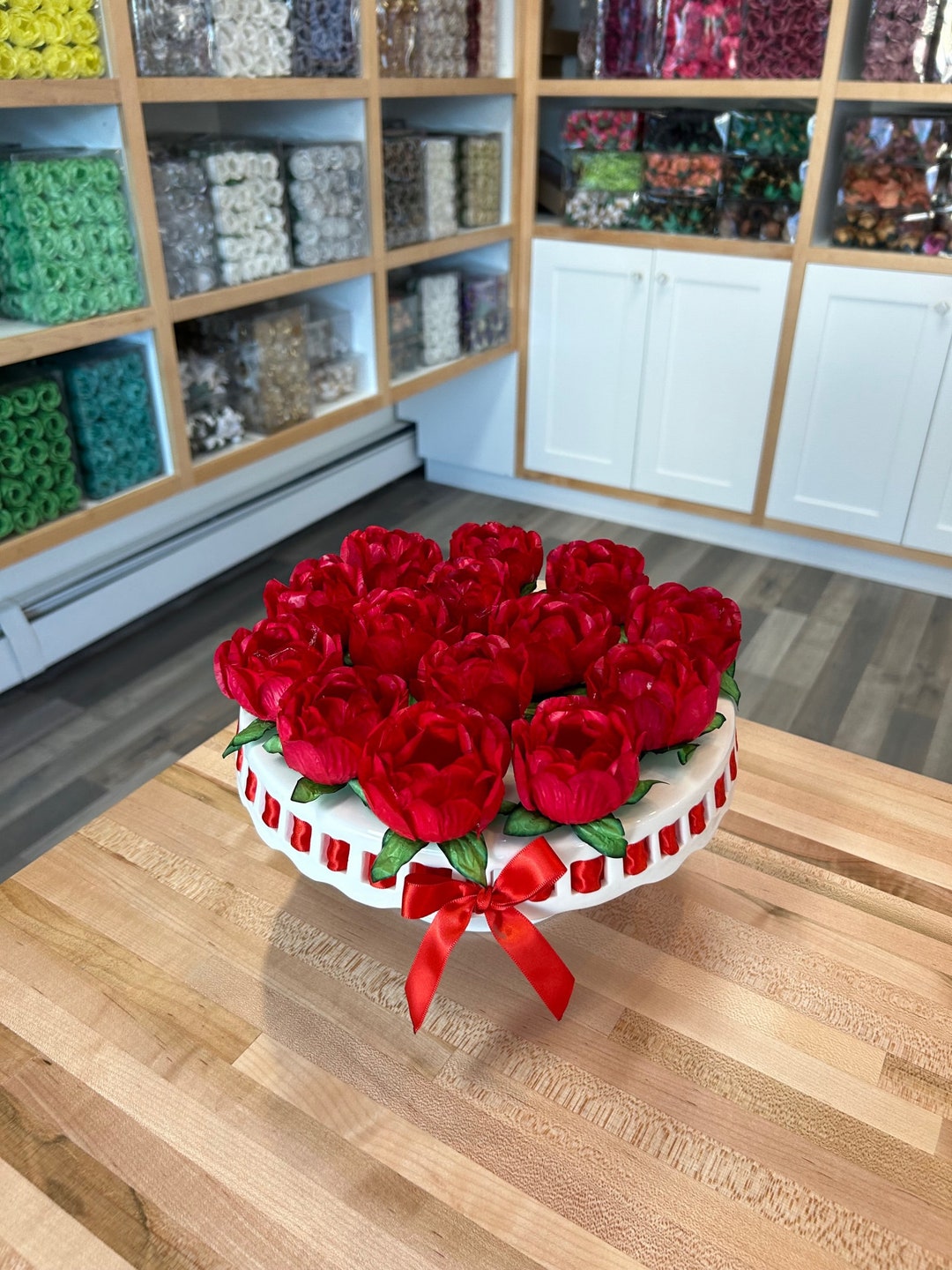 Bella 40 Redtruffle Wrappers/ Forminhas Vermelhas - Etsy