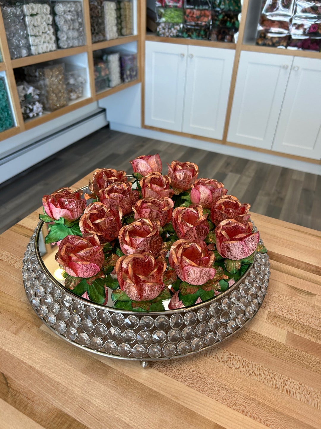 Rose Gold Flower Wrappers for Holding Chocolate Truffles/ Rose Gold ...