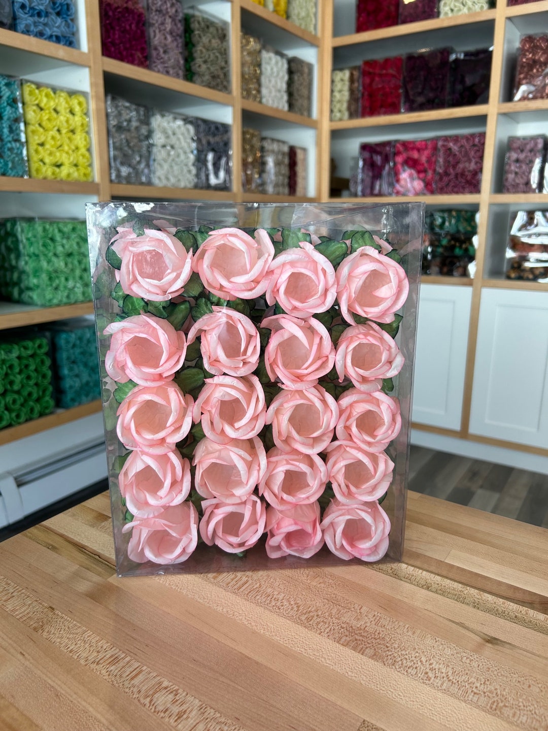 Light Peach/rosa Cha Flower Wrapper for Holding Chocolate Truffles ...