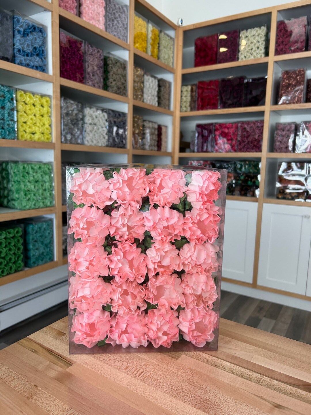 Pearly Peach /rosa Cha Rosebloom Paper Flower/ Romantic Truffle ...