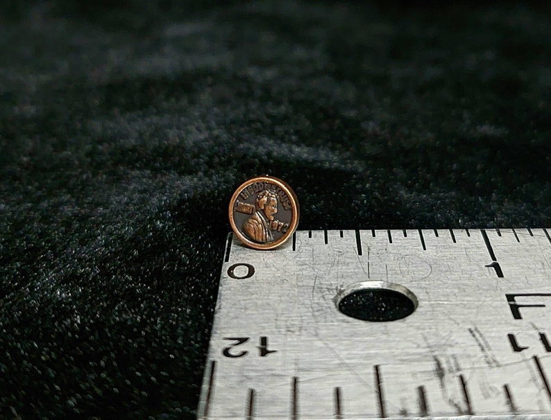 Coin Earrings - Tiny - Penny, Nickel, Dime, Quarter - Currency - Etsy
