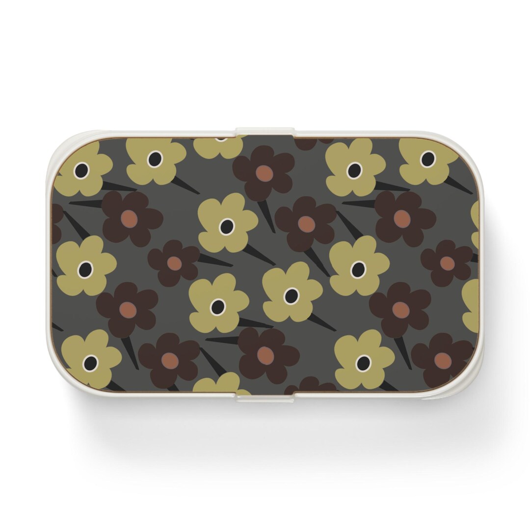 Floral Bento Box, Japanese Lunch Box, Food Container, Leakproof ...