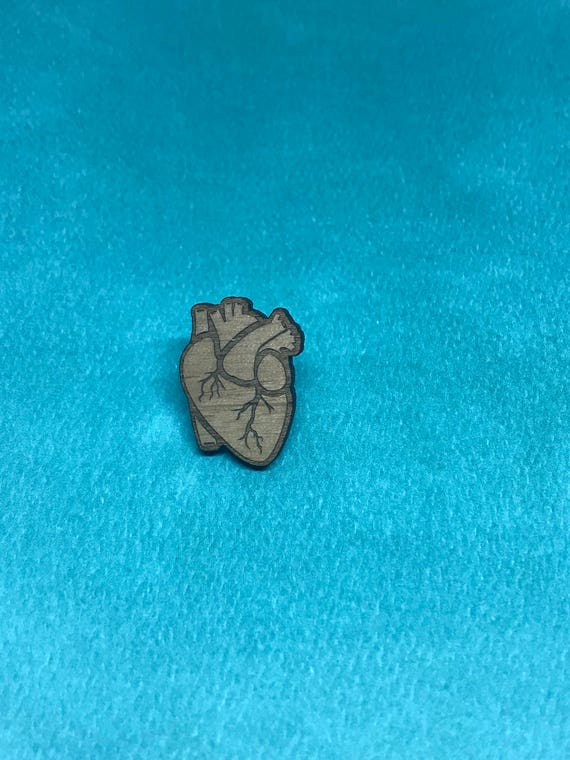 Heart Lapel Pin | Etsy