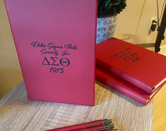 Delta Sigma Theta Journal and Inkpen - Etsy
