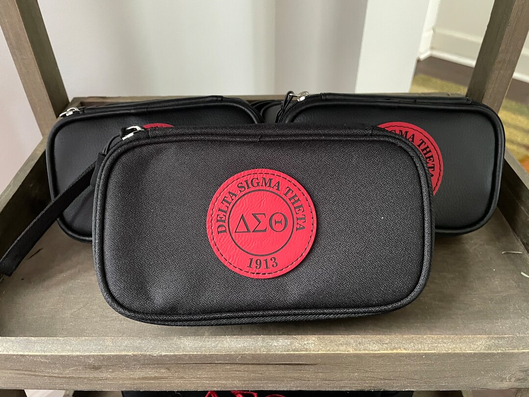 Delta Sigma Theta Digital Accessory Travel Bag - Etsy