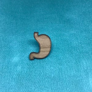 Stomach Lapel Pin - Etsy