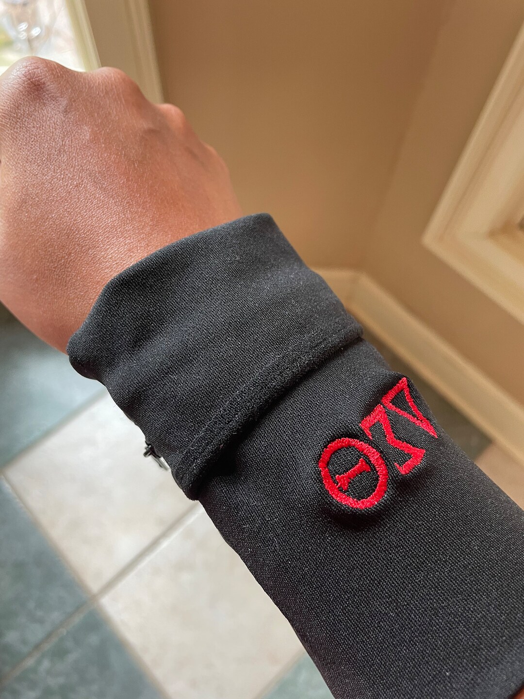Delta Sigma Theta Wrist Wallet - Etsy