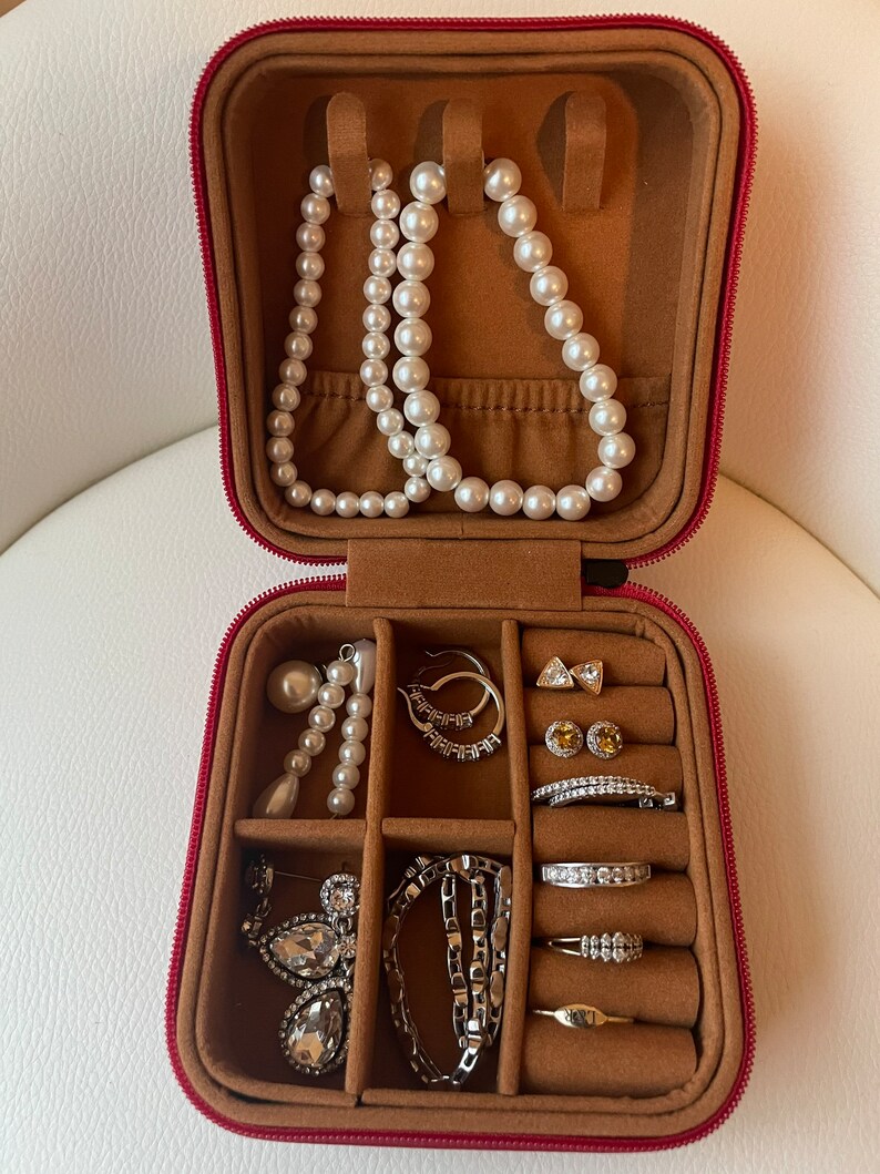 Delta Sigma Theta Travel Jewelry Box - Etsy