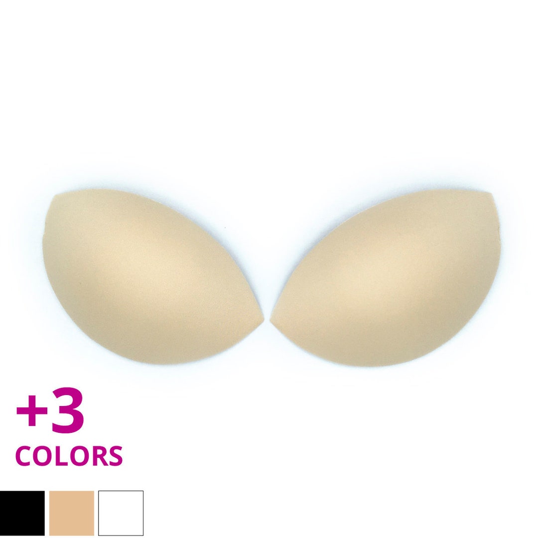 Bra Cups Demi Medium Plunge | Used as Sew-in or Inserts | Foam Bra Cup Inserts | Great for Bras ...