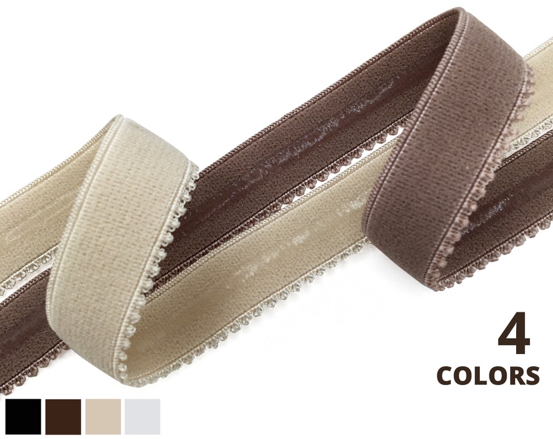 Silicone Gripper Elastic Picot Edging 5/8" 15mm -elastic With Strip of ...