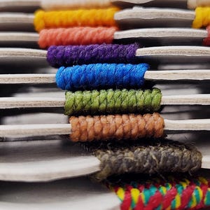 Waxed Polyester Cord 1.0mm, SETTANYL Waxed Polyester Thread for Beading ...