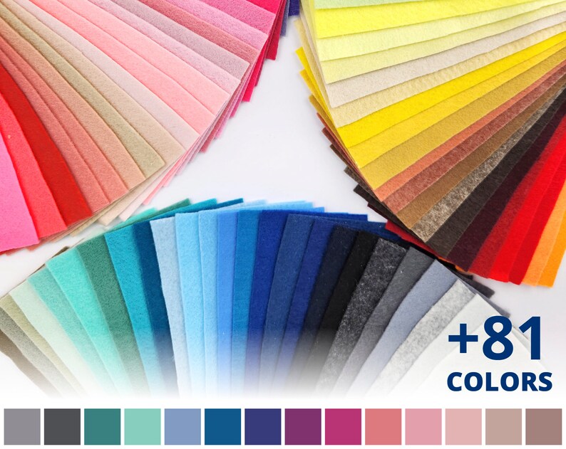 Soft Polyester Felt 50cmx70cm (20