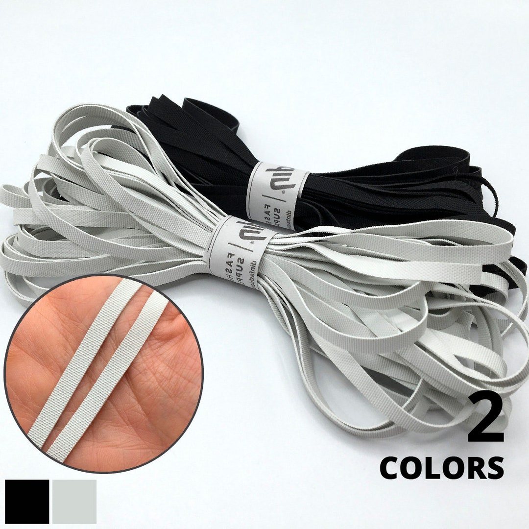 Rubber Swim Elastic 1/4 Inch. Available in 5 Yards / 10 Yds / 50 Yds ...
