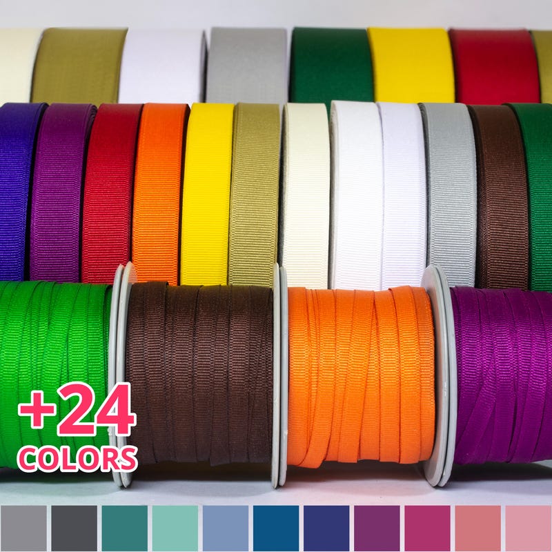 Grosgrain Ribbon - Etsy