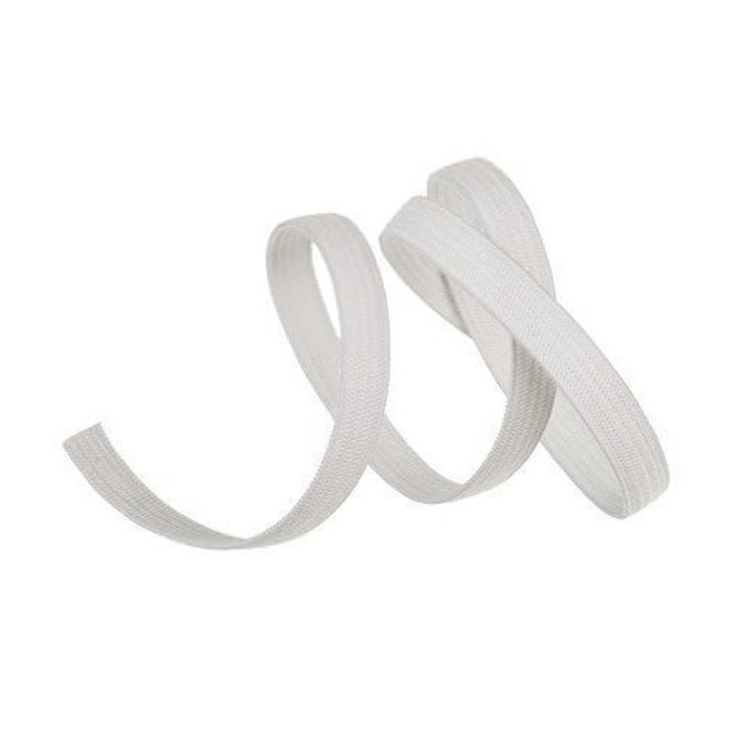 Knit Elastic 1/3" (8.5mm) - High Strentgh Skinny Elastic - Elastic Trim ...