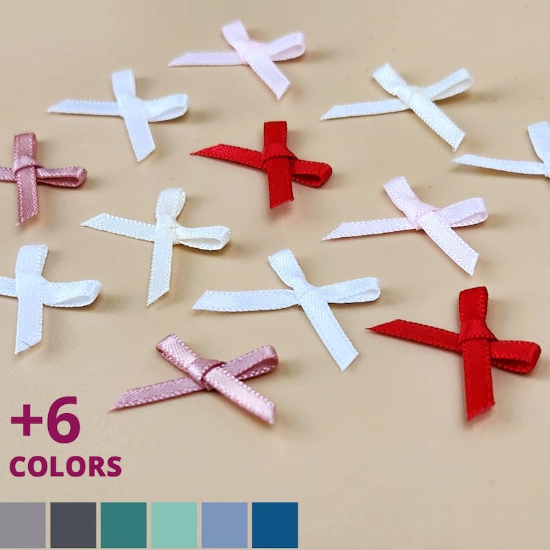 Pink Mini Bows - Etsy Canada