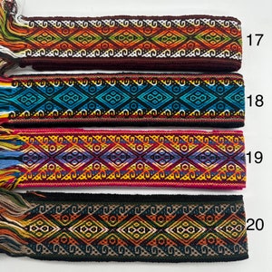 Woven Ribbon Trim 2 1/3 Inch Width 6cm Multicolor Ethnic Trim Woven in ...