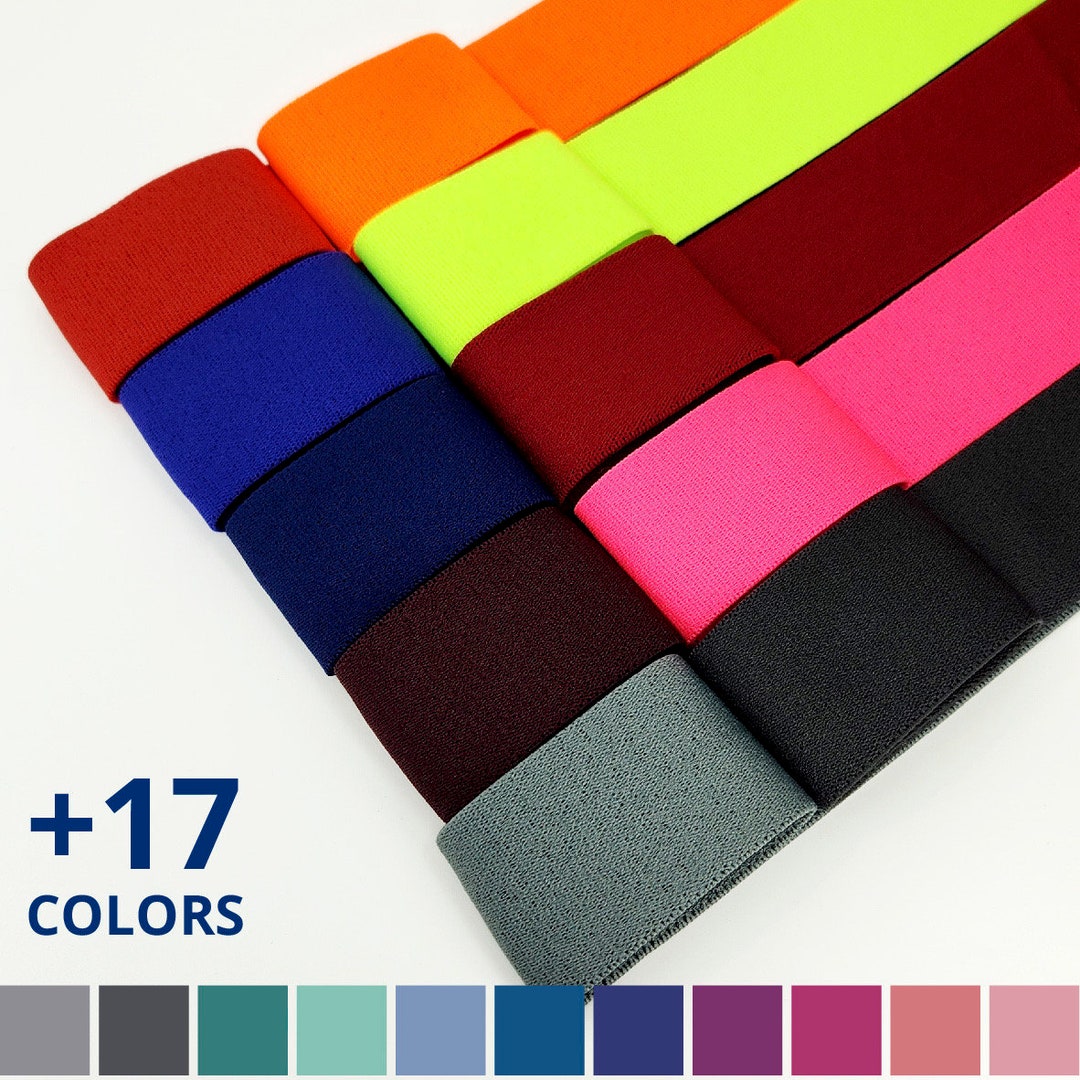 1 1/2 Inch Elastic 20Y | Jacquard Elastic Band | 39mm Woven Waist Band ...