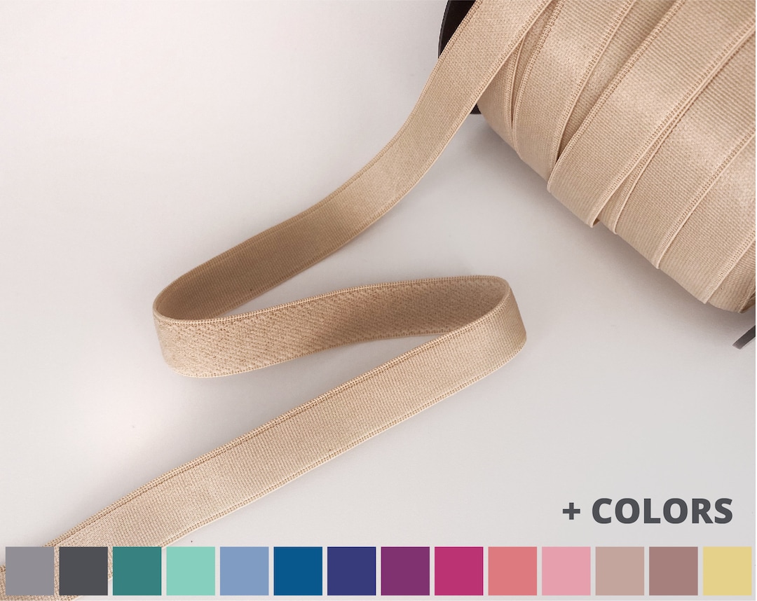 Bra Strap Elastic 1/2" Assorted Colors 25yds - 0.50in or 12.5mm ...