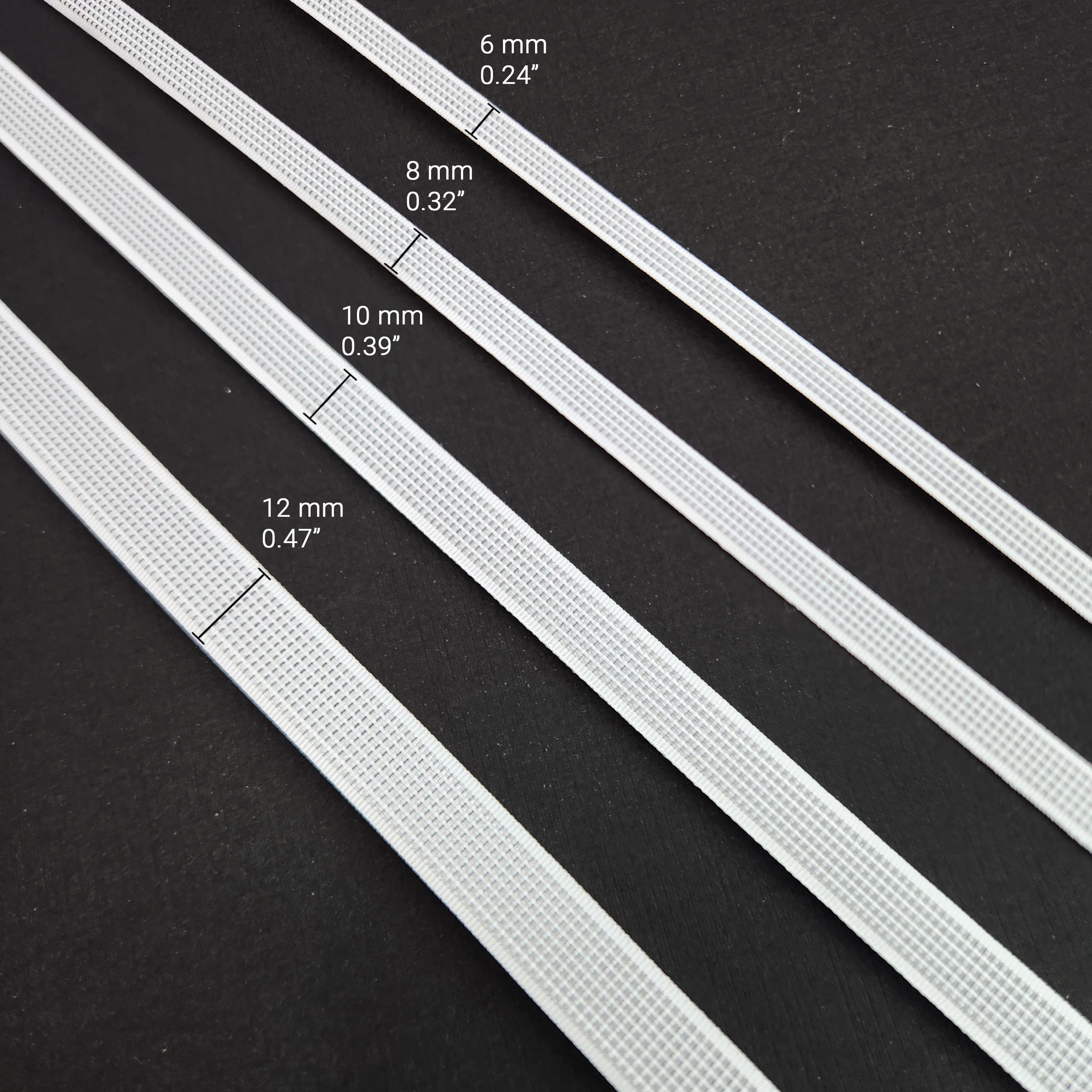 Sew-through Boning - 3 Yds - 4 Sizes - Sew-through Plastic Boning ...
