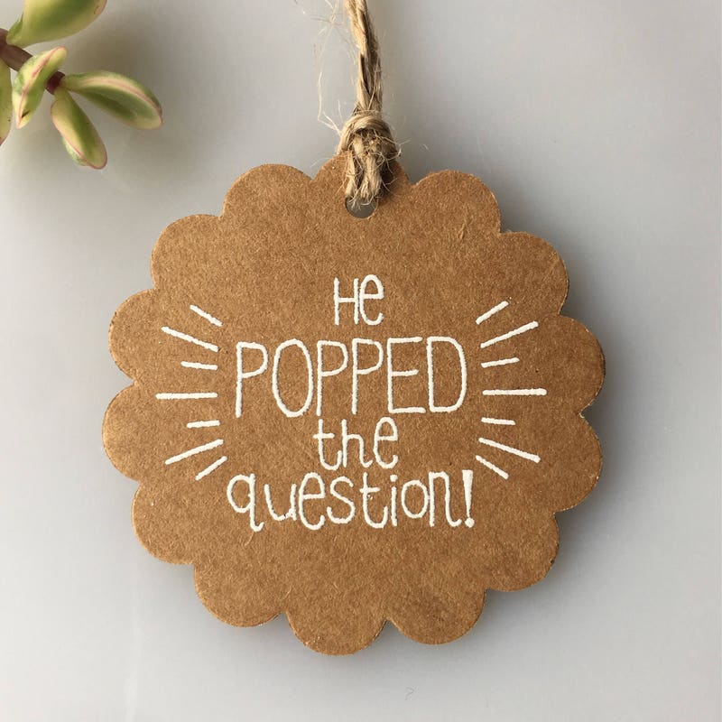 Pop the Question - Etsy