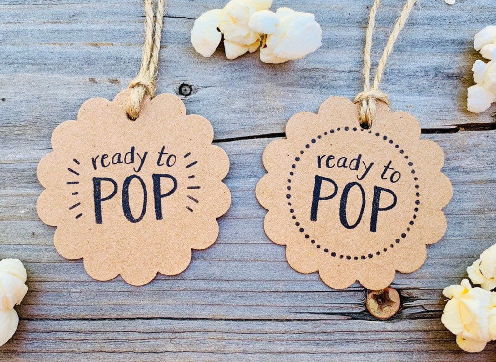 Set of 10 Ready to POP Gift Tags-bags-handmade-hand - Etsy