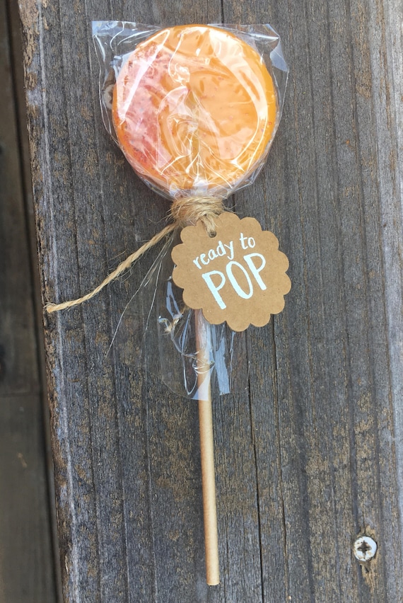 Set of 10 Handmade Ready to Pop Gift Tags-Popcorn Bag Tag-Cake Pop Tag ...