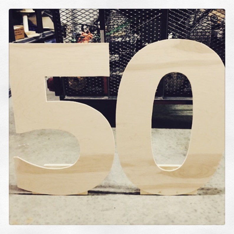 Set of 2 24 inch Numbers. Birthday Numbers. Anniversary | Etsy