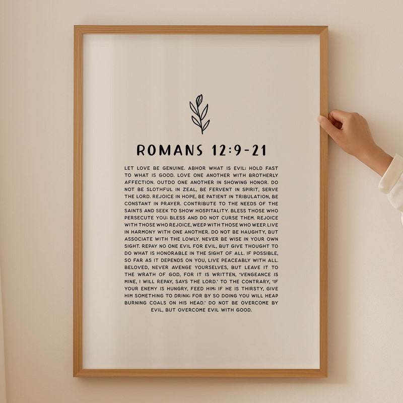 Romans 12 - Etsy