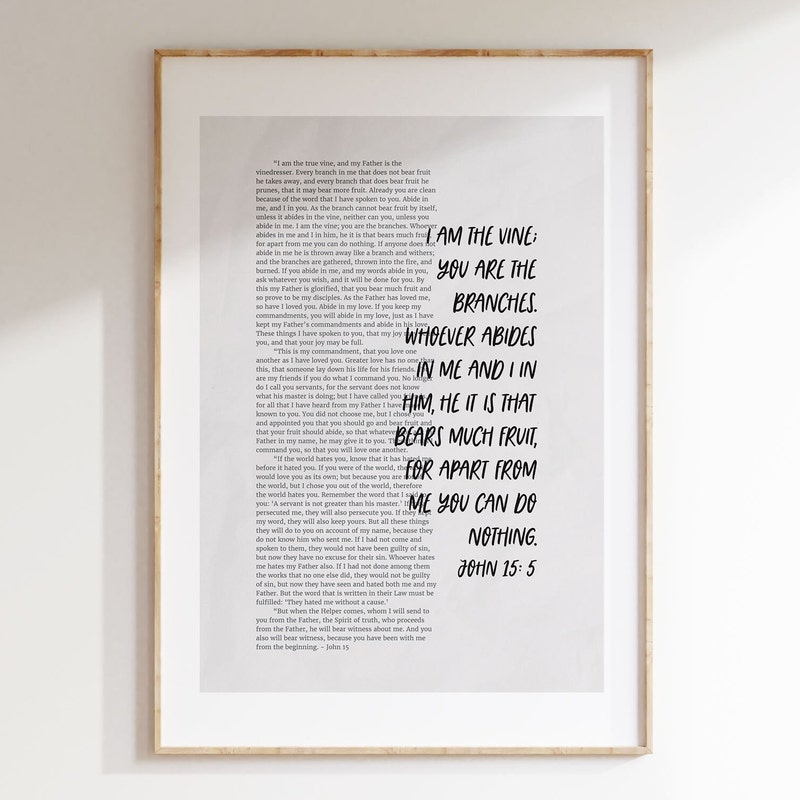 John 15 - Etsy