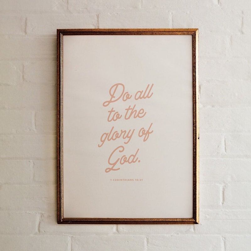 Glory of God Poster - Etsy