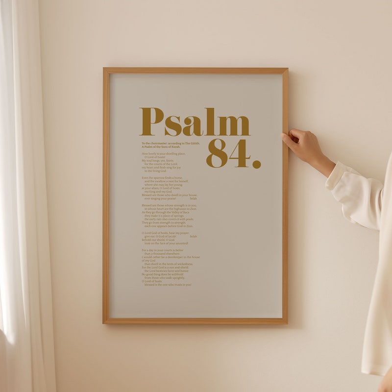 Psalm 84 - Etsy