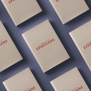 Ephesians Printable Booklet, 10-week Reading Plan (digital Download) - Etsy