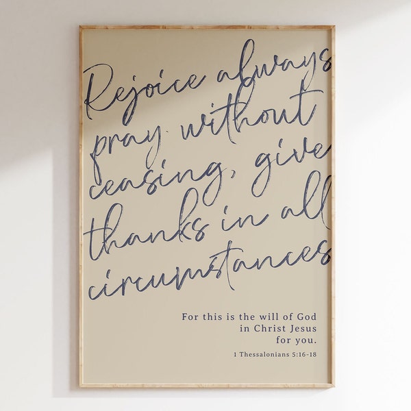 Always Rejoice Printable - Etsy