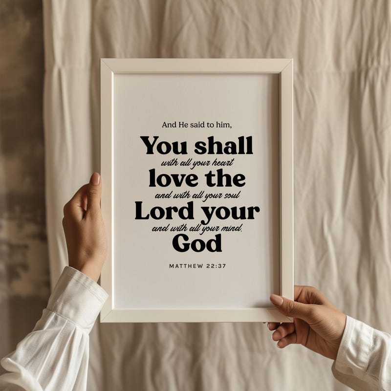 The Lord Your God - Etsy