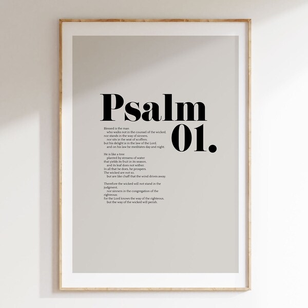 Psalm 1 - Etsy