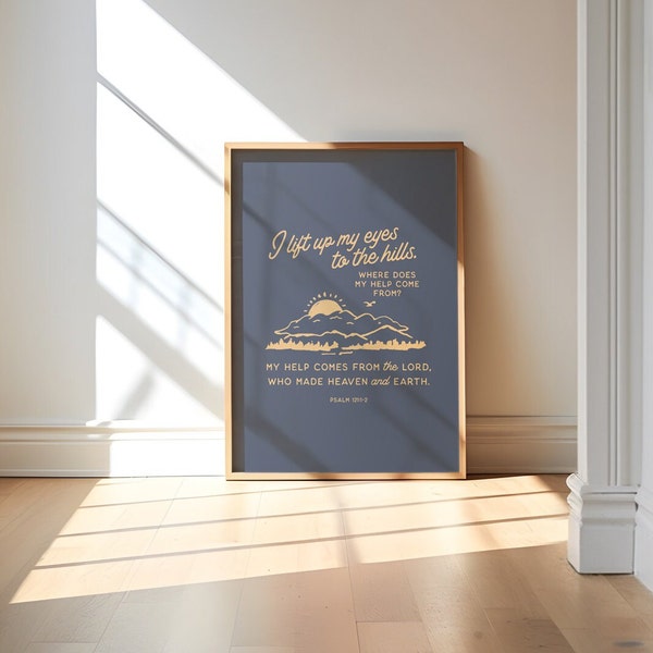 Psalm 121 - Etsy