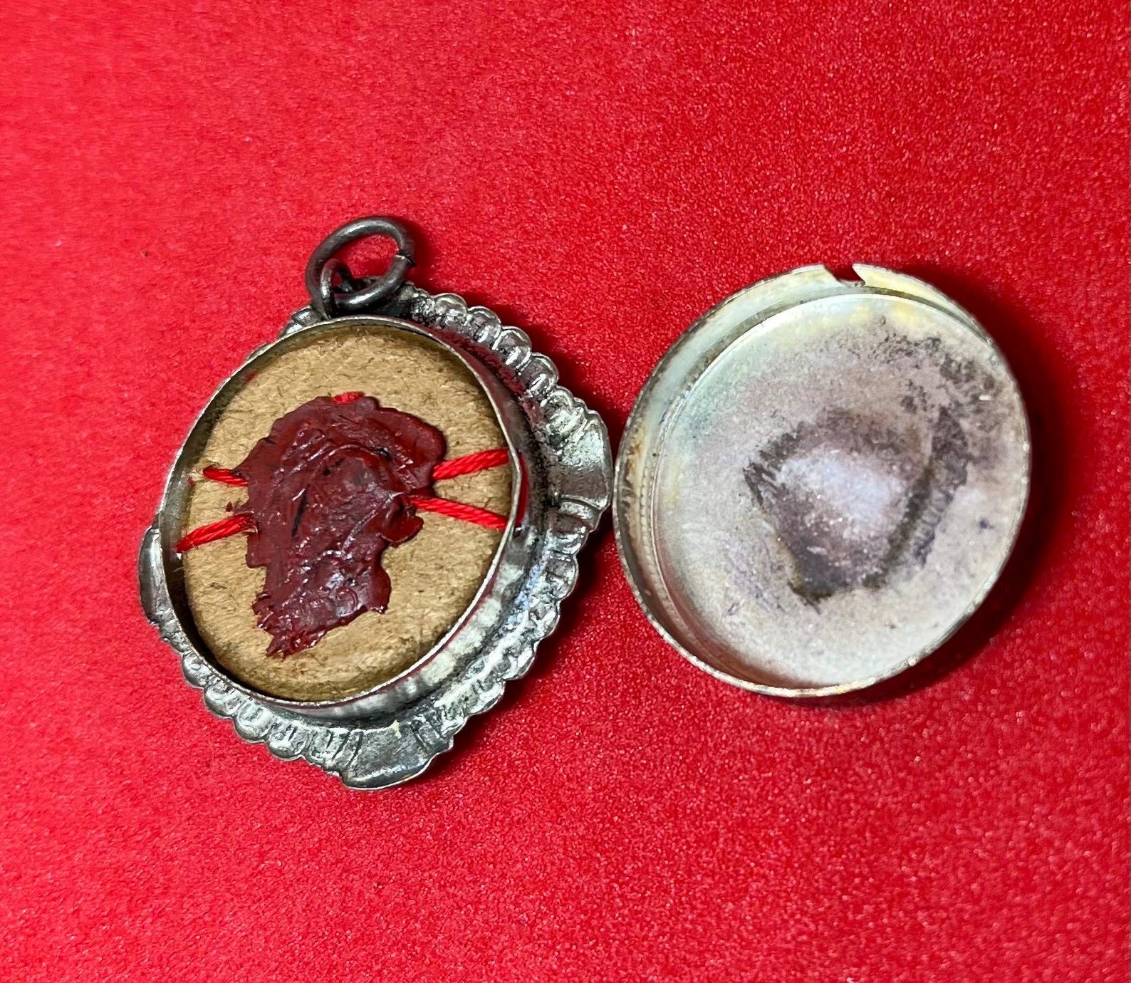 Reliquary Relic of Saint Sebastian- Seal and Threads Intact- No ...