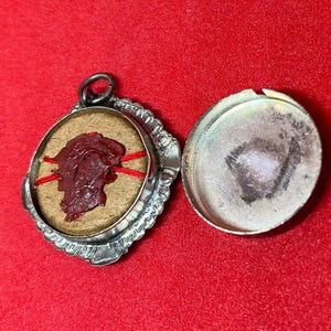 Reliquary Relic of Saint Sebastian- Seal and Threads Intact- No ...