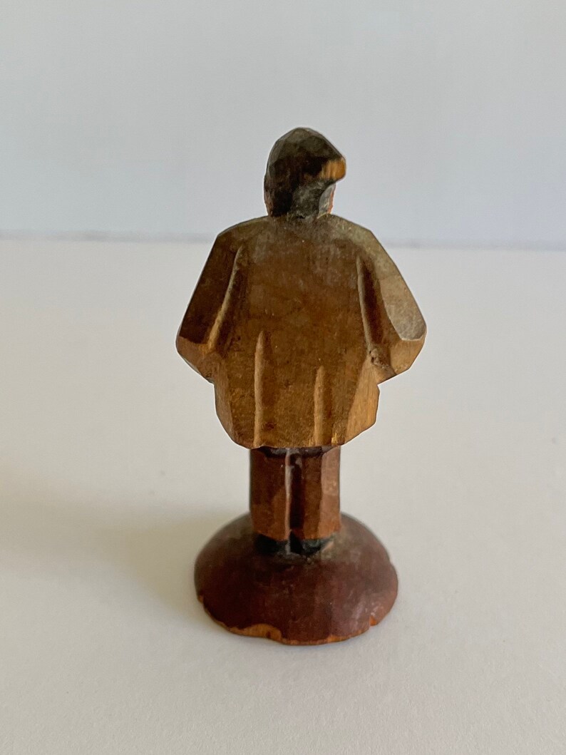 SALE Vtg Huggler Weiss Swiss Carved Fisherman Small Wood - Etsy