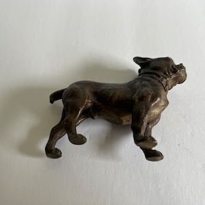 Antique Bronze French Bulldog Figurine Frenchie Statue - Etsy