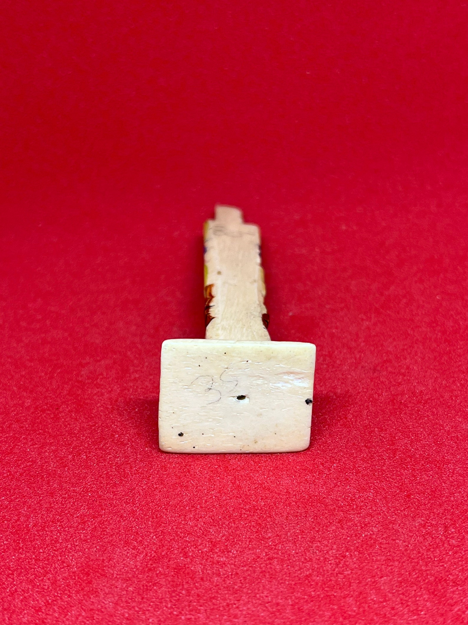 Miniature Inuit Totem Pole Carved Bone - Etsy