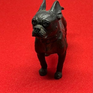 Antique Bronze French Bulldog Figurine Frenchie Statue - Etsy