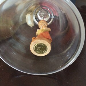 Girl With Kittens Dolfi Original Crystal Bell With Wooden Figure ...