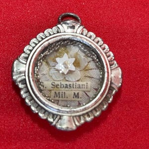 Reliquary Relic of Saint Sebastian- Seal and Threads Intact- No ...